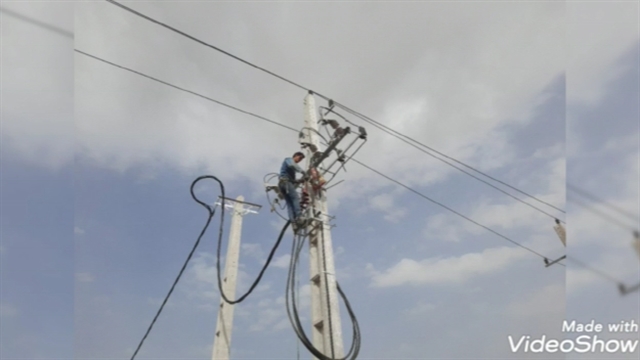 گزارش فنی کابل کشی کابلکشی 20KV بیست کیلو ولت 70 50 95 120 150 185 هوایی با تیر پایه گذاری9 12 ...