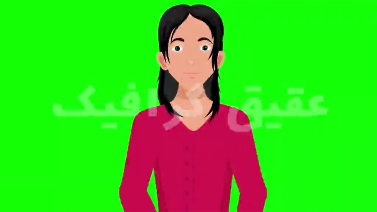 ویدیو فوتیج کروماکی صحبت کردن شخصیت کارتونی دختر نماشا